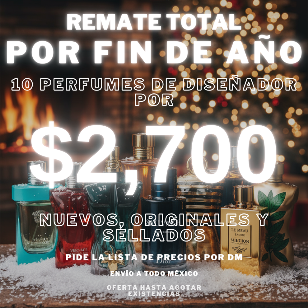 OFERTA FIN DE AÑO – Perfumes Mayoreo
